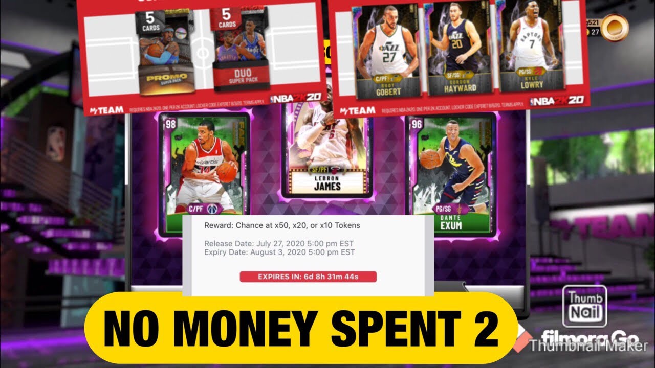 GUARANTEED GALAXY LOCKER CODE 2K20 MYTEAM - YouTube