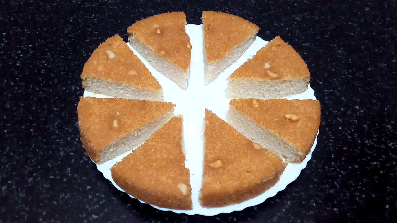 Suji Cake/Rawa Cake Recipe, सूजी केक, ರವೇ ಕೇಕ್, రవ్వ కేక్ - YouTube