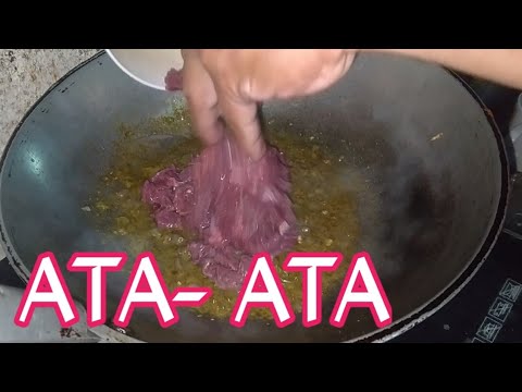 Beef ata-ata fried Recipe - YouTube