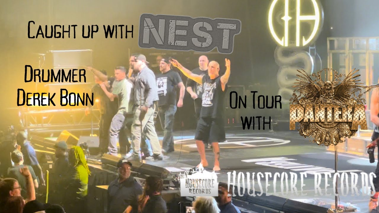 NEST Drummer Derek Bonn on Opening for Pantera - YouTube