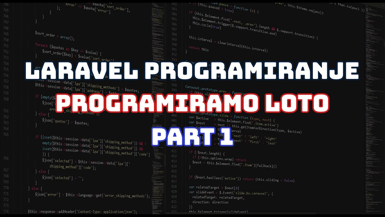 Live programiranje, pravimo platformu za loto! Prvi deo! - YouTube