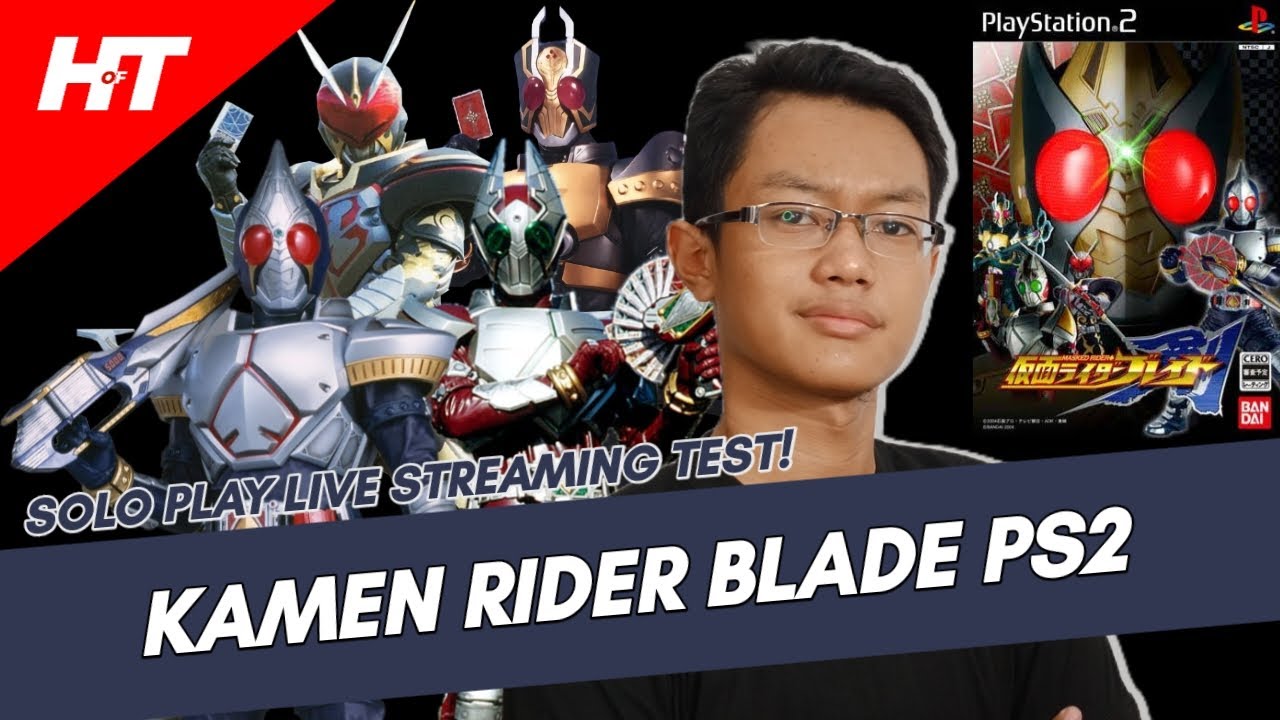 Main Kamen Rider Blade PS2! - YouTube