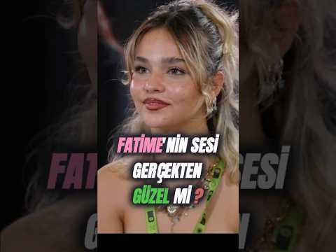 Fatime’nin sesi… gerçekten güzel mi? 🎤✨ #big5 #shorts #fatime