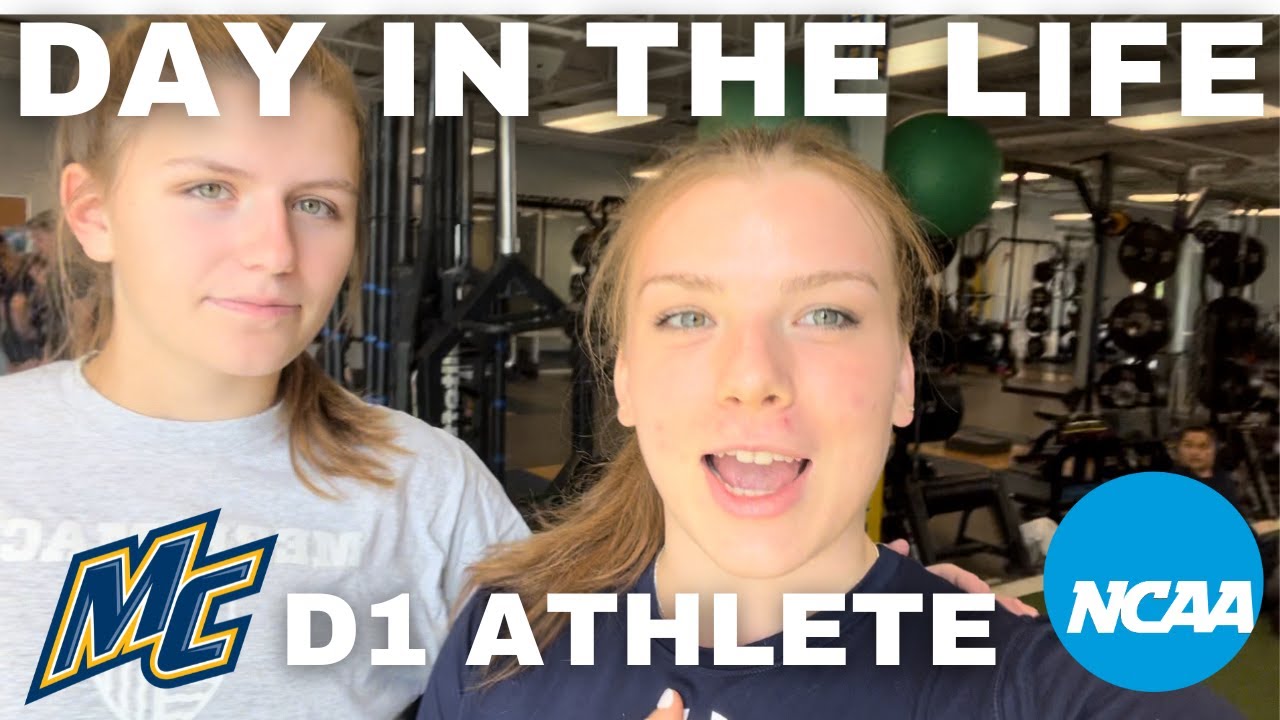 day in the life of a d1 athlete - YouTube