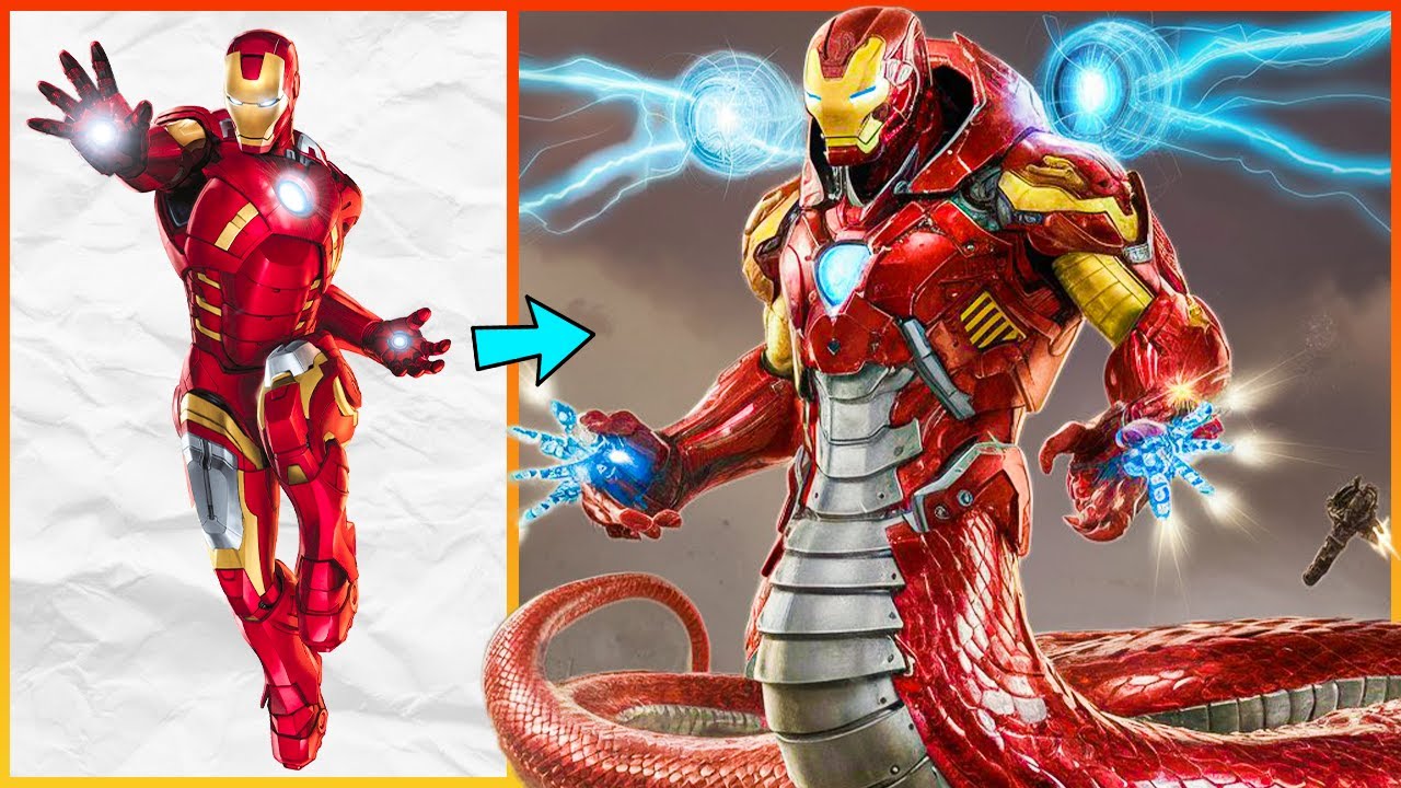 Marvel & DC Heroes as Cobras 🐍: The Ultimate Venomous Avengers (2024) 💥 ...