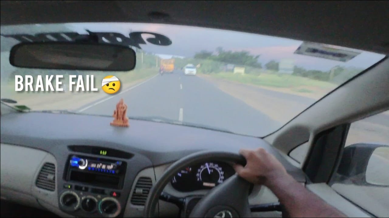 Innova brake fail | Innova review in tamil | 2010 model | High speed ...