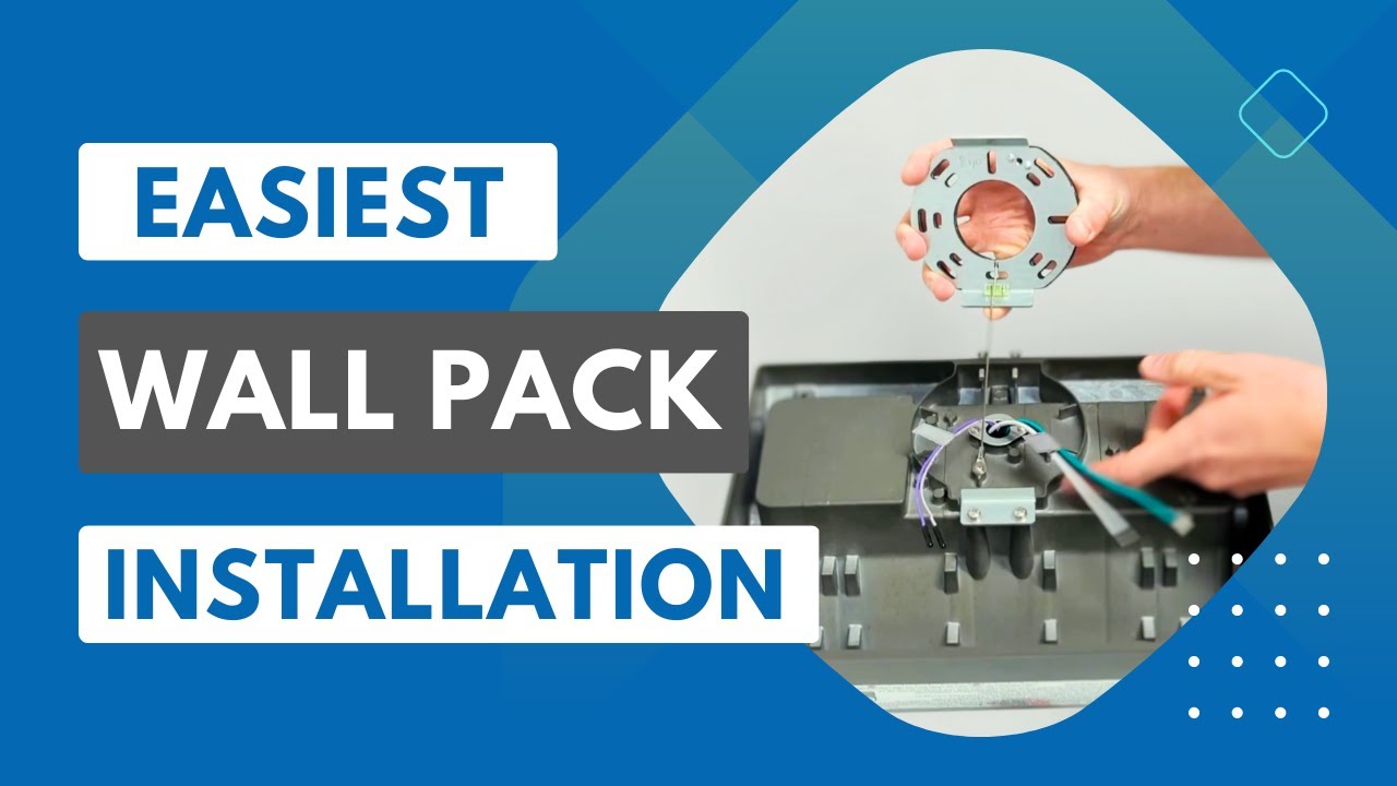 Easiest Wall Pack Installation - Jarvis JPack Series - YouTube