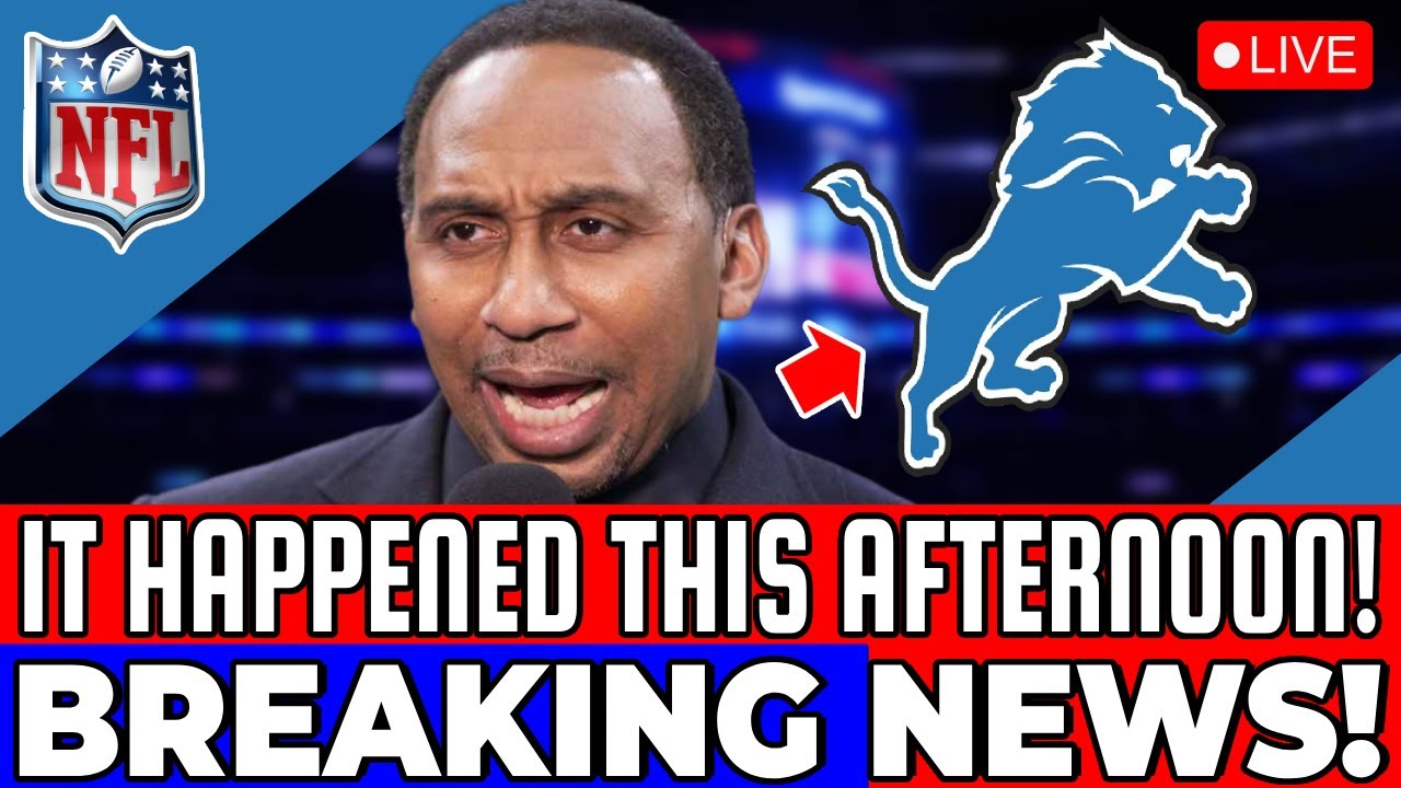 LIONS JUST ANNOUNCED! NFL CONFIRMS! DETROIT LIONS UPDATED! DETROIT ...