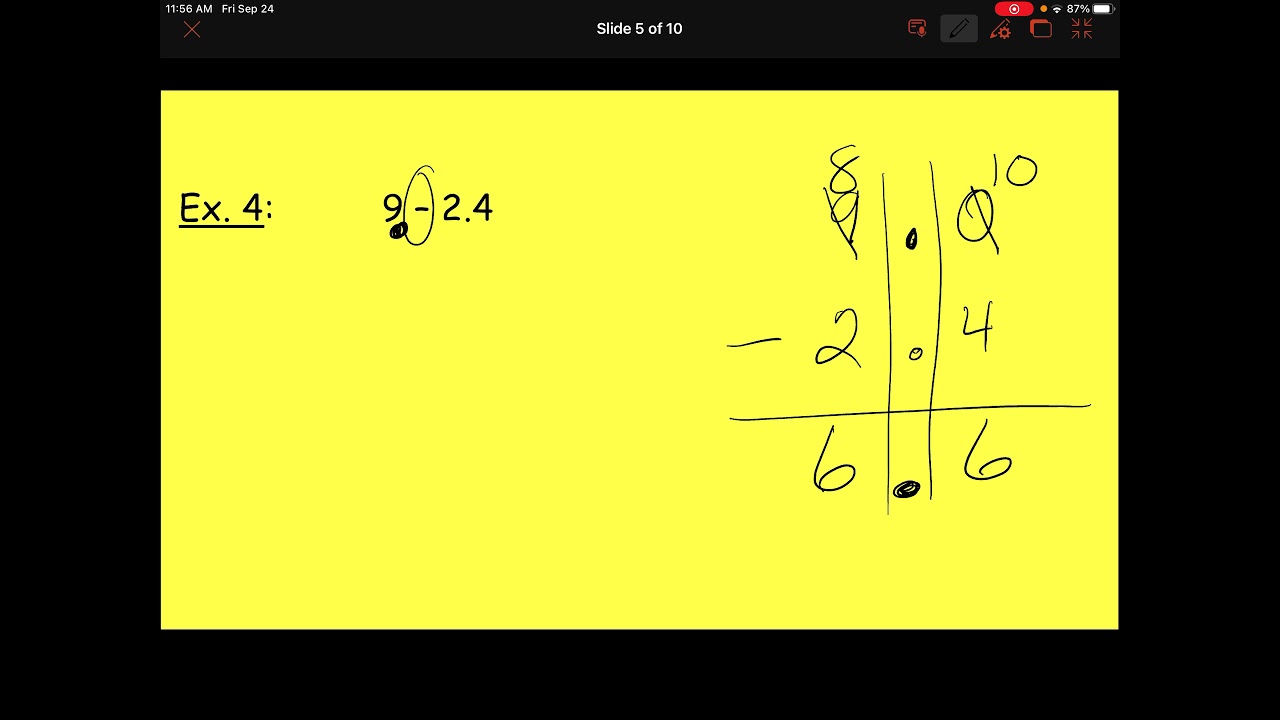 Review 1 1 Add Subtract Multiply Decimals YouTube Review 1 1 Add Subtract Multiply Decimals YouTube