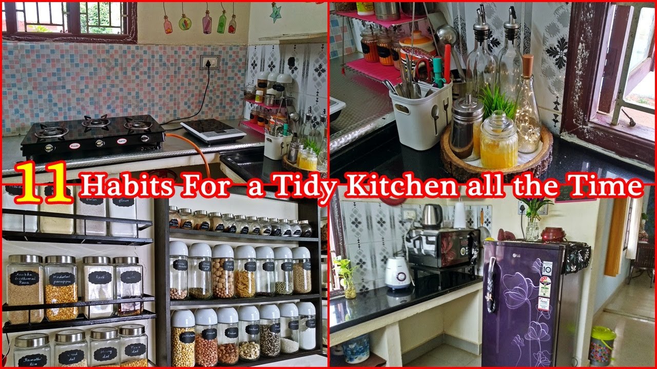 11 Habits for a Tidy Kitchen all the Time | Tips for Clean and ...