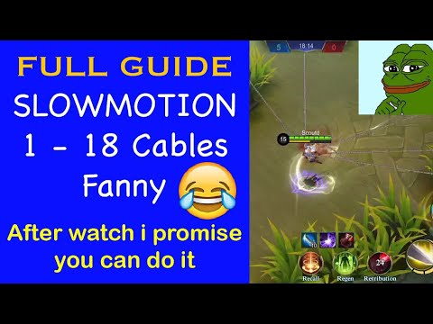 Guiness Record Slowmotion Fanny 18 Cables Guide - Full tutorial use ...