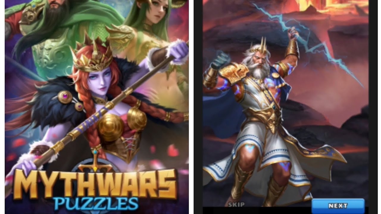 Game: Myth Wars Puzzles - Game Introduction - YouTube