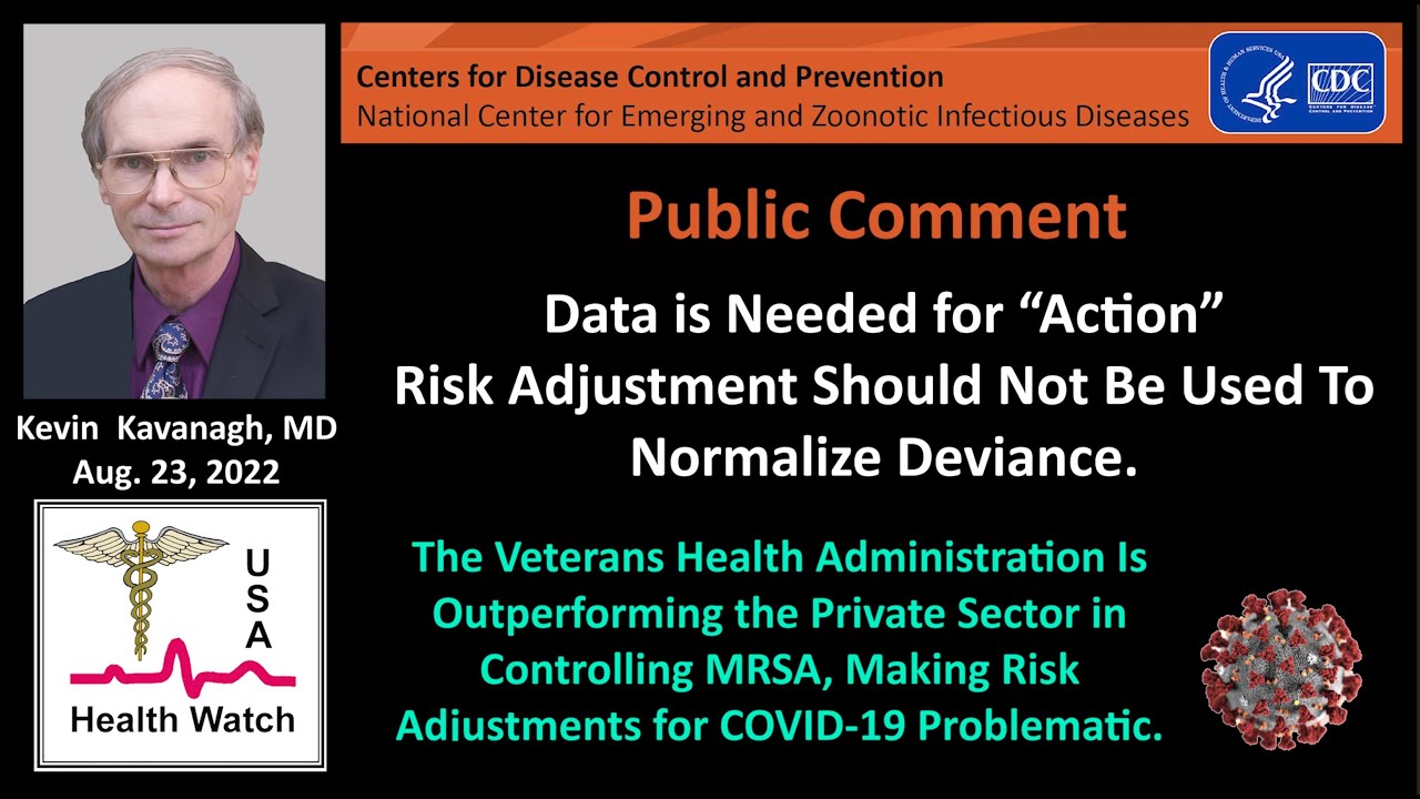 CDC HICPAC: Need for Data and Risk Adjustment Normalization of Deviance - YouTube