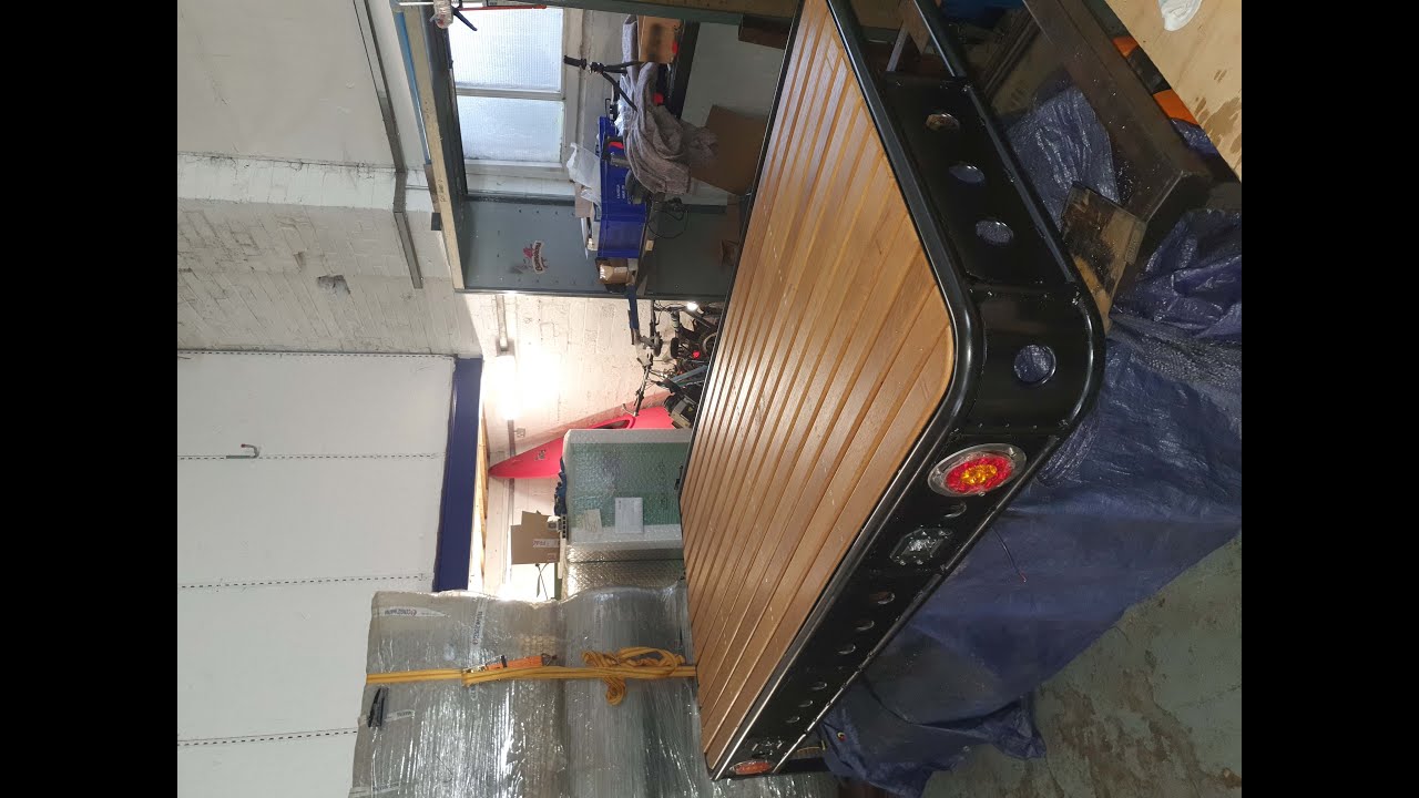 Skoolie Rear Deck Build Part 2... - YouTube