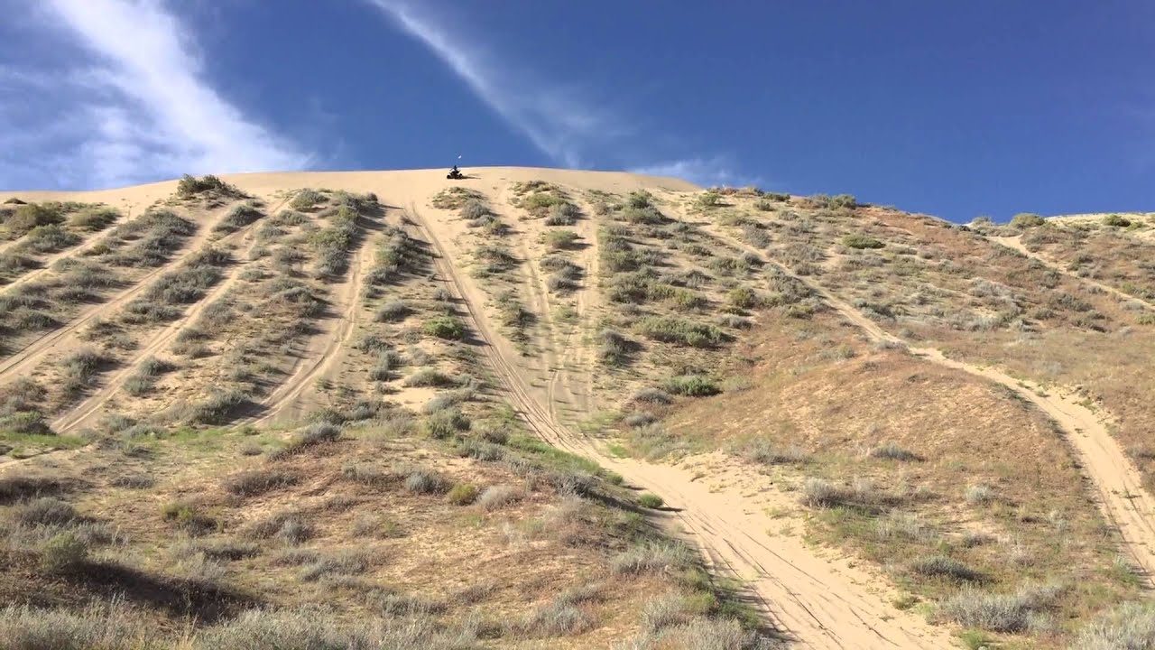 Little Sahara sand dunes Utah - YouTube