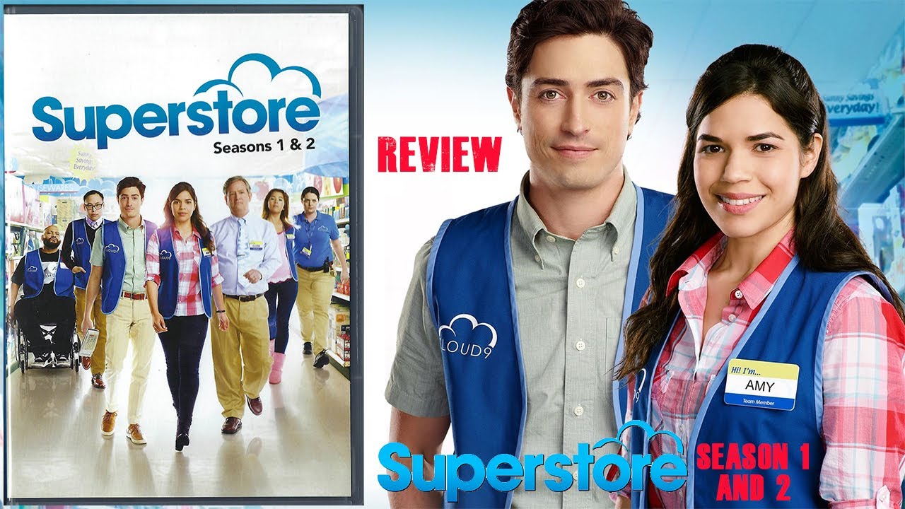 Superstore Season 1 and 2 on DVD (Review) (America Ferrera, Ben Feldman ...