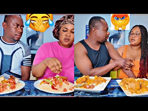 My grèedy husband didn't see this coming, mischievous Husband and Wife mukpranks, African food