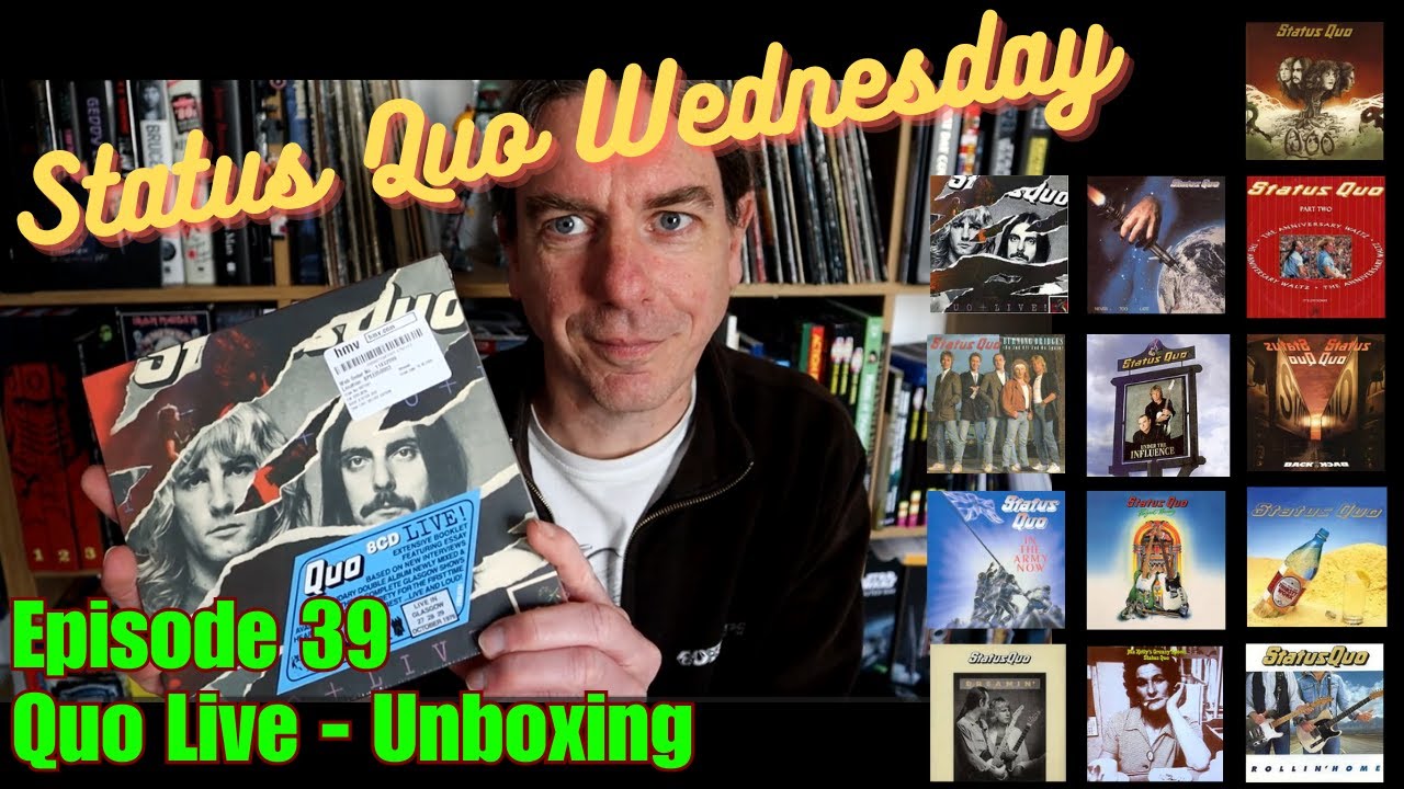 Status Quo Video - Episode #39 - Quo Live Unboxing - YouTube