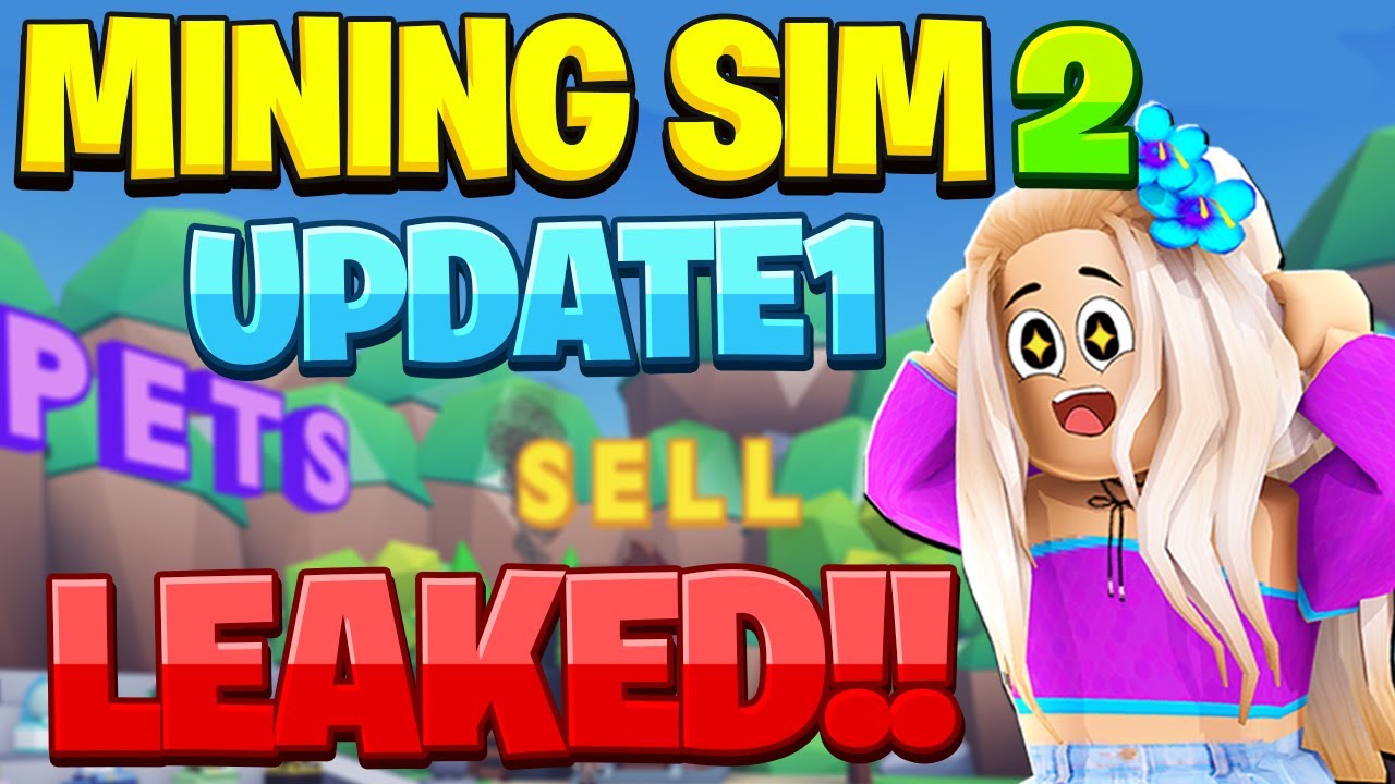 All LEAKS For UPDATE 1 In Mining Simulator 2! - YouTube