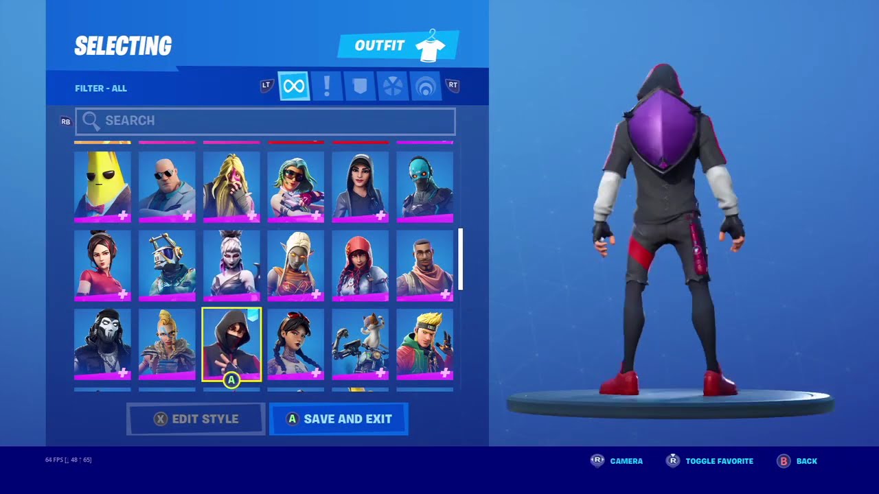My Fortnite Ikonik Locker - YouTube