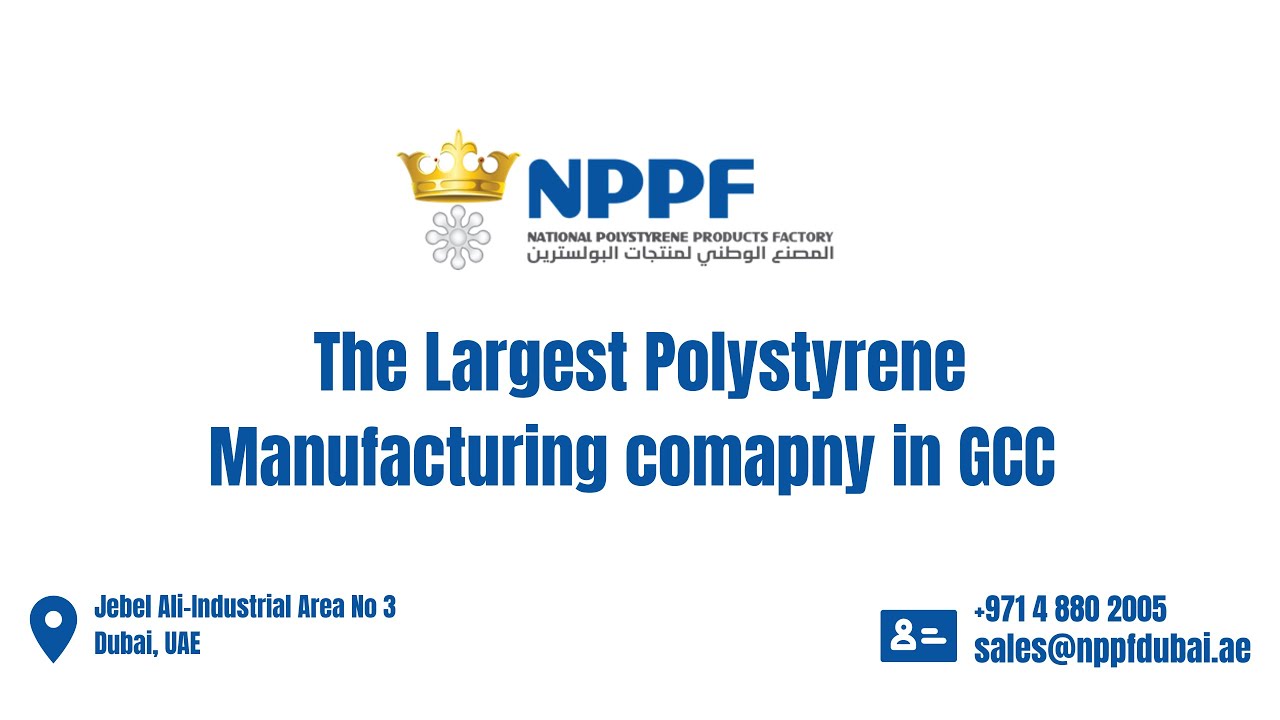 Largest Polystyrene Manufacturing factory in GCC_NPPF - YouTube