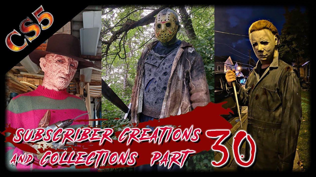 Subscriber Creations and Collections part 30 Custom Jason Masks and ...