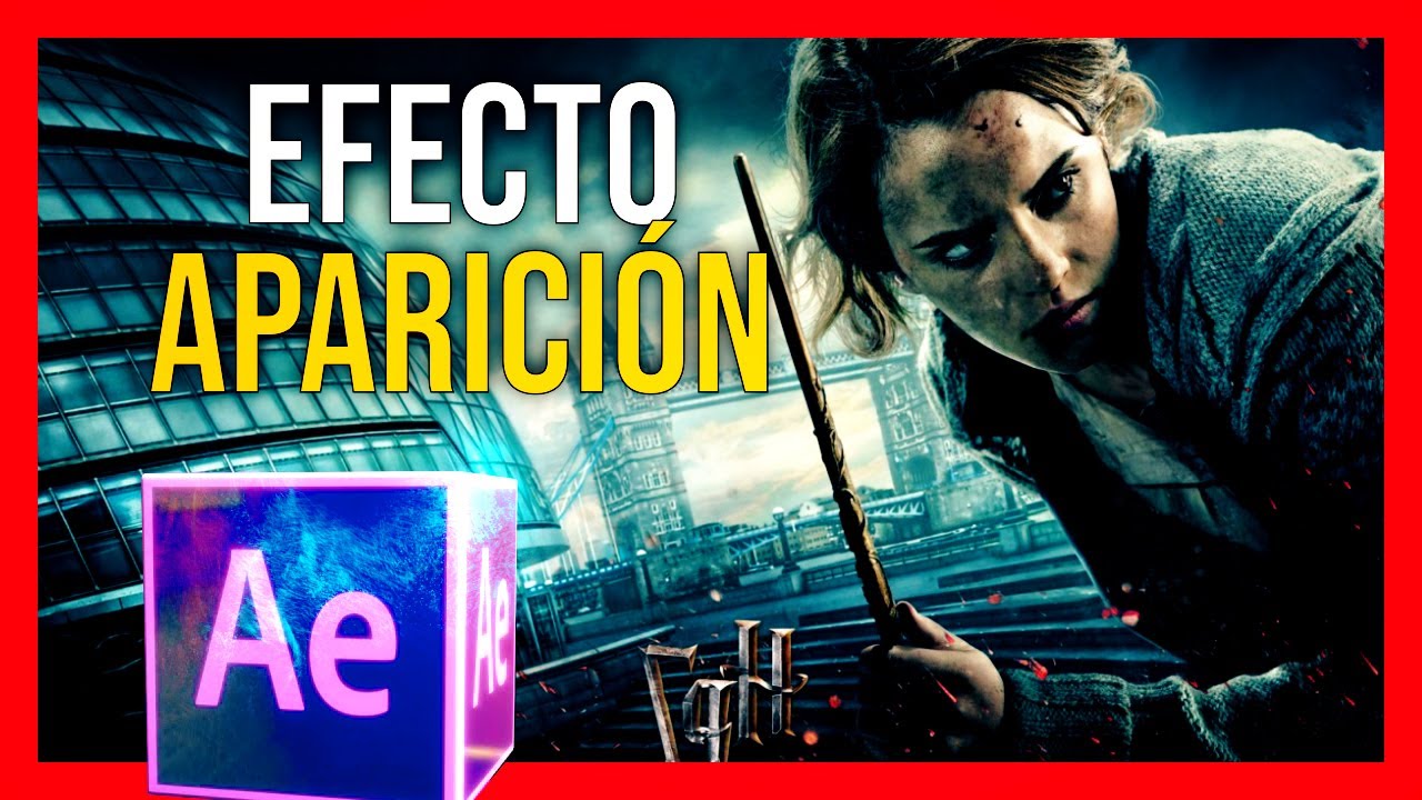 🔥DESCUBRE COMO Crear EFECTO de Aparicion HARRY POTTER After Effects ...