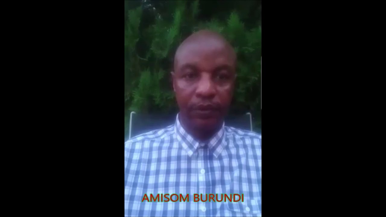 HUSSEIN RADJABU: DOSSIER AMISOM BURUNDI - YouTube