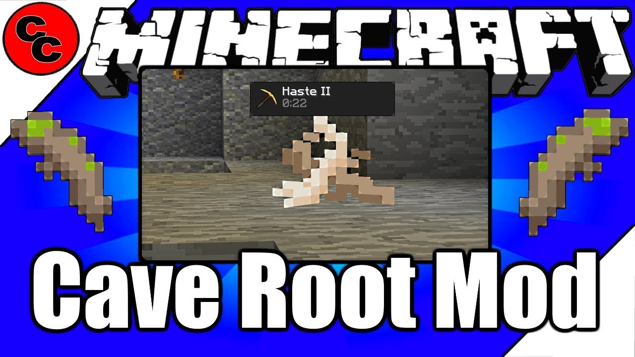 Minecraft Mods: " Cave Root Mod 1.12.2 " - YouTube