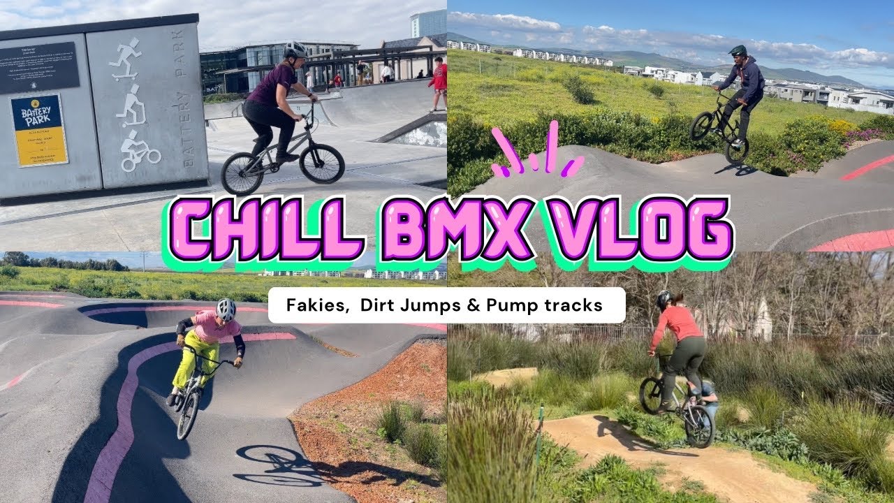Learning to Jump and Fakie | BMX Vlog | Cape Town - YouTube