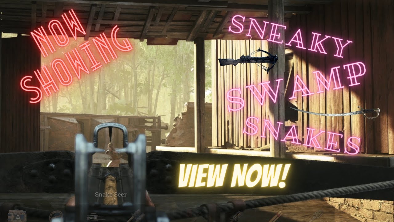 Sneaky Swamp Snakes - Hunt: Showdown - Edited Gameplay - YouTube