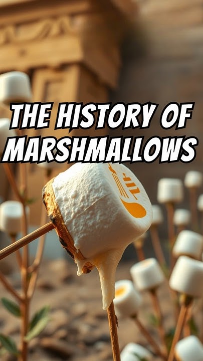 The Marshmallow Journey: From Ancient Medicine to S'mores! #shorts # ...