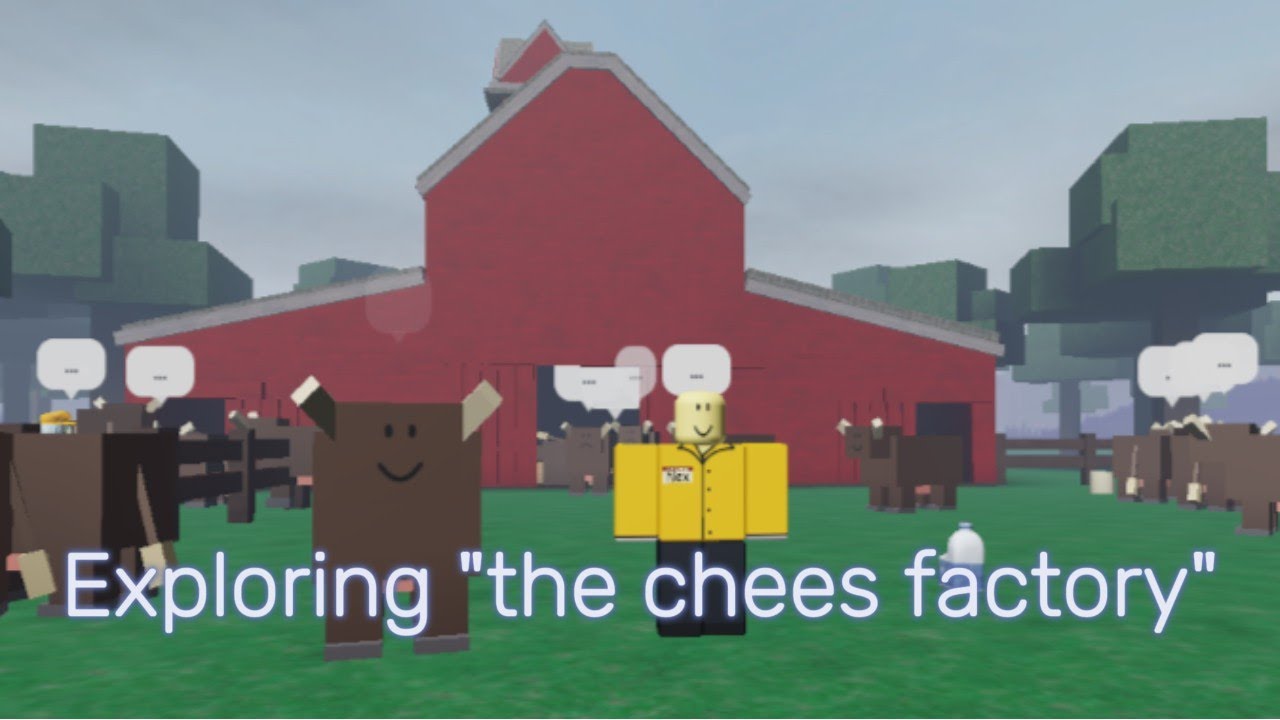 Roblox "Exploring the chees factory" - YouTube
