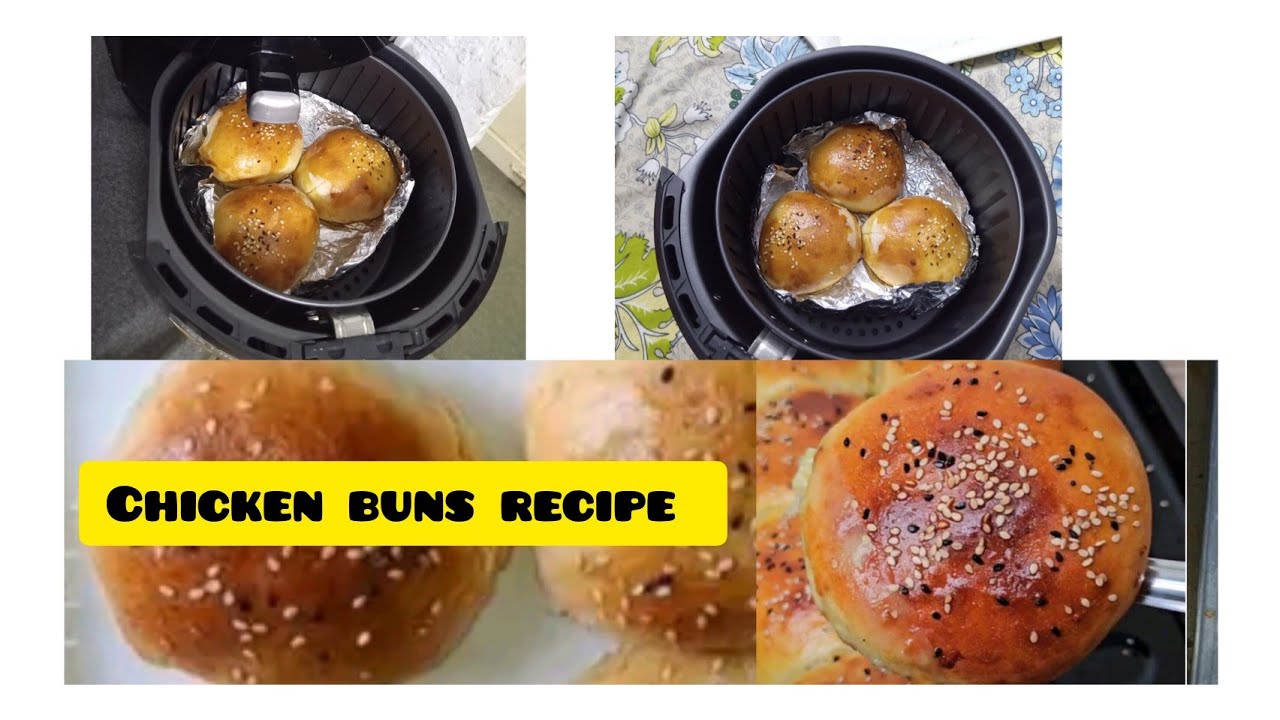 chicken bun recipe by to the point kitchen - YouTube