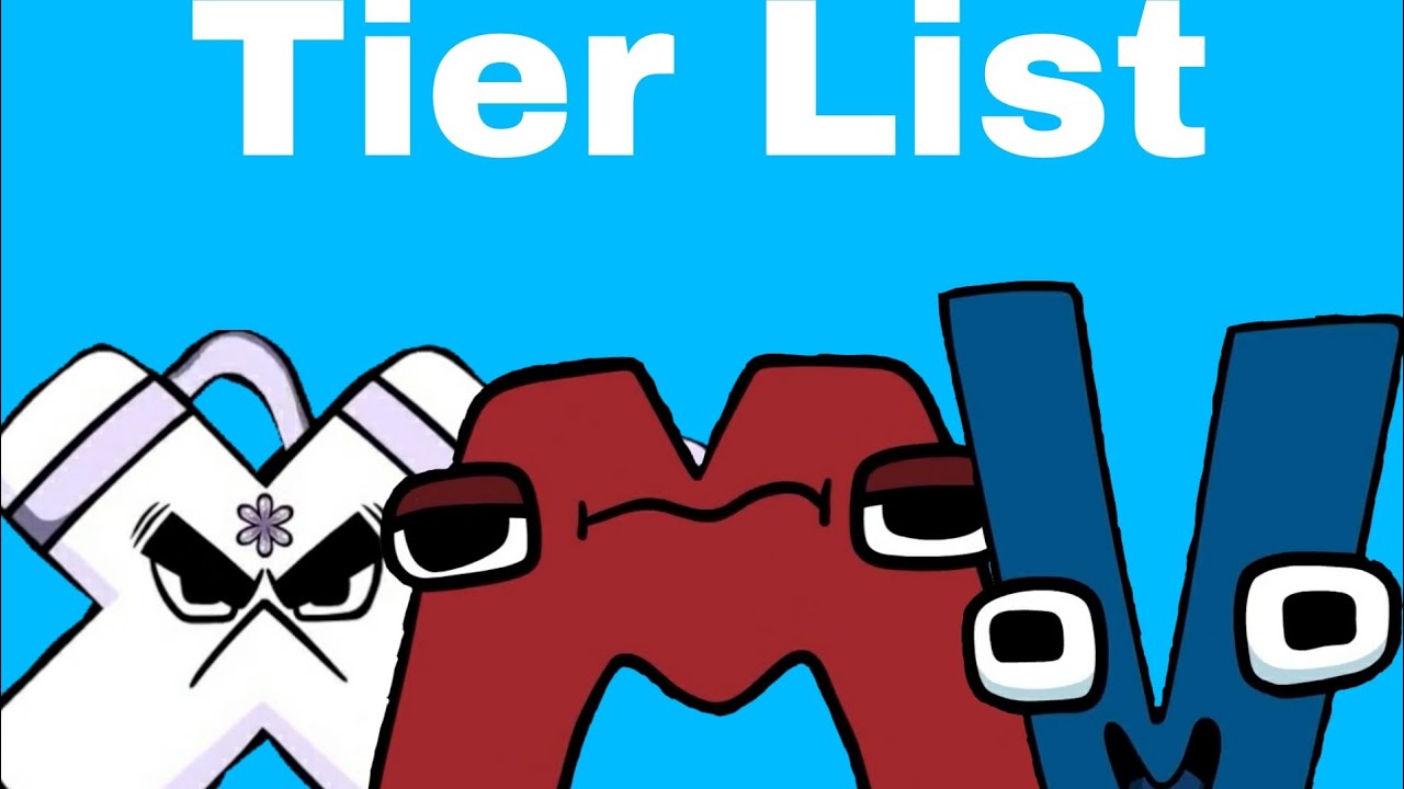 My Alphabet Lore Tier List! - YouTube
