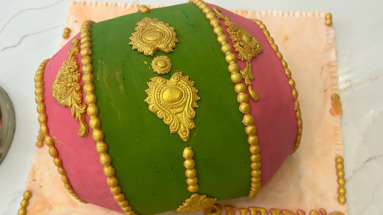 Dholki Cake#Dholak cake#Dhol cake tutorial # ডোল কেক# Mandhi thaal ideas. - YouTube