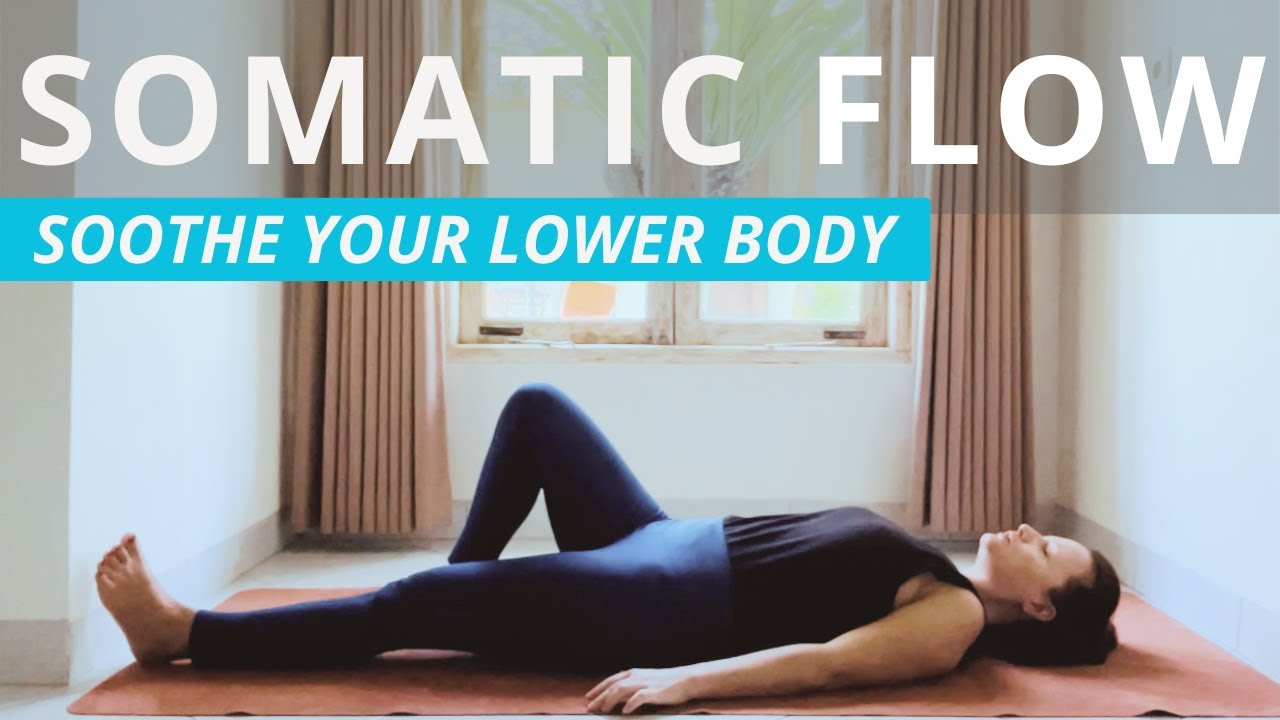 Somatic Flow For Hip and Back Release | 10 Min | Jaz Pilates - YouTube