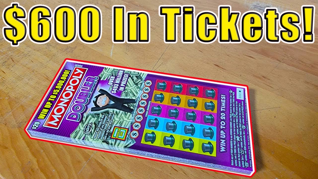 ENTIRE $600 PACK OF THE MONOPOLY DOUBLER!!! Florida #Lottery Scratch ...