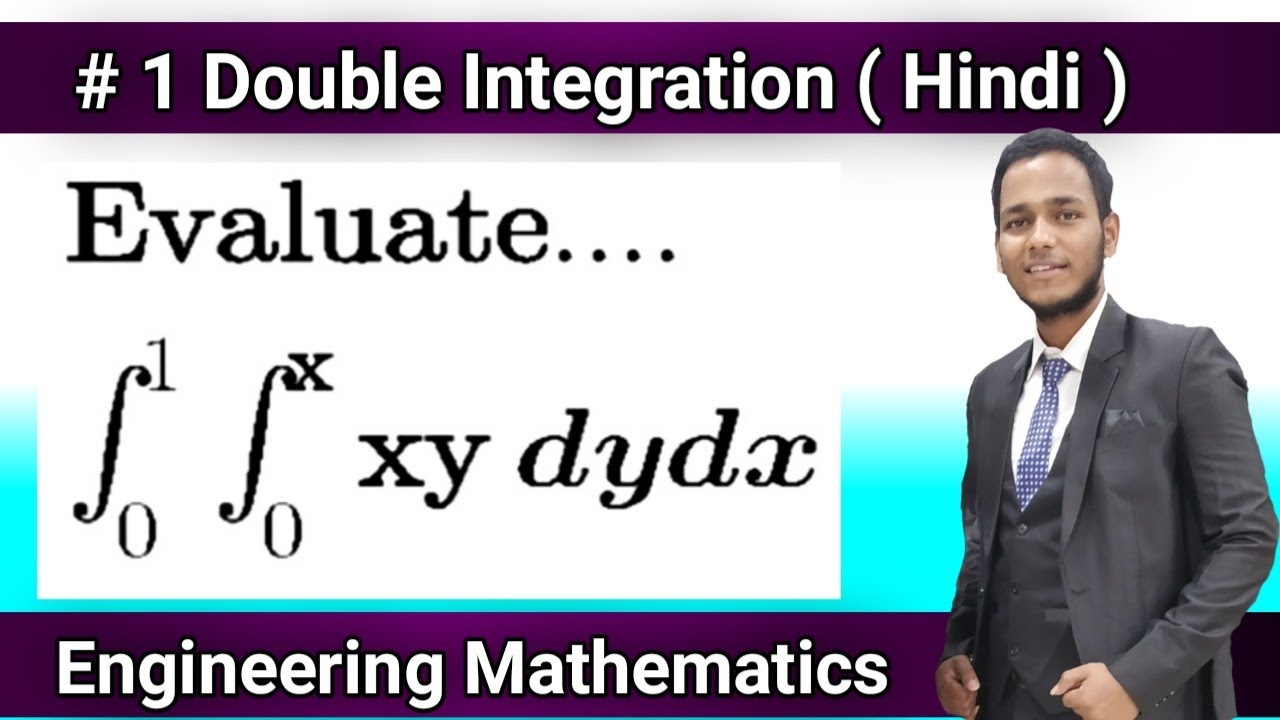 #1 Double Integration Engineering Mathematics [ Applied Mathematics ...