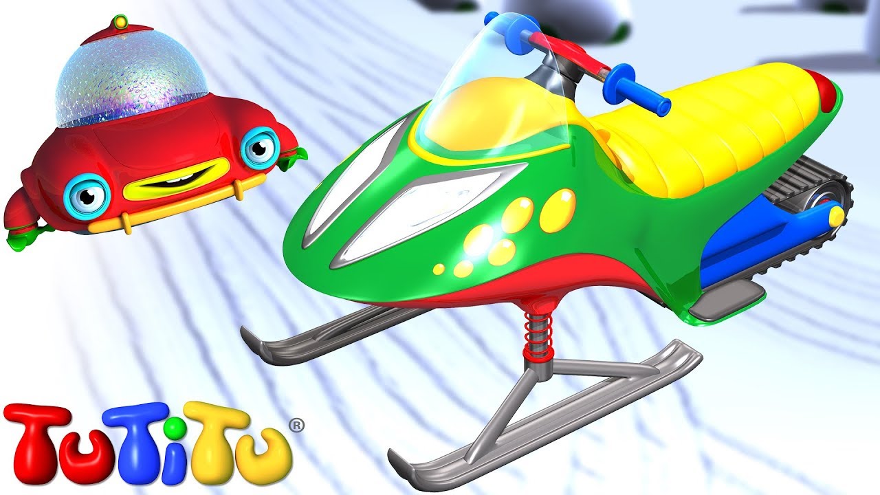 🎁TuTiTu Builds a Snowmobile Toy - 🤩Fun Toddler Learning with Easy Toy ...