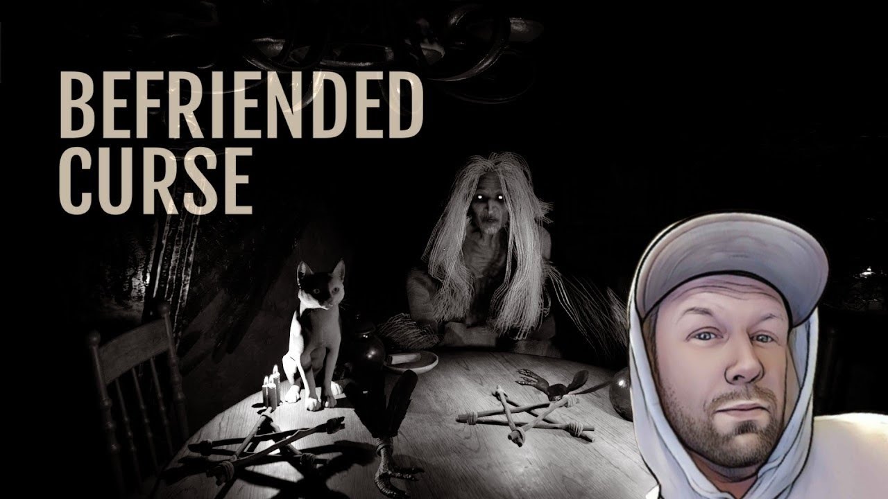 playing befriended curse ‐ jumpscare game of the moment - YouTube