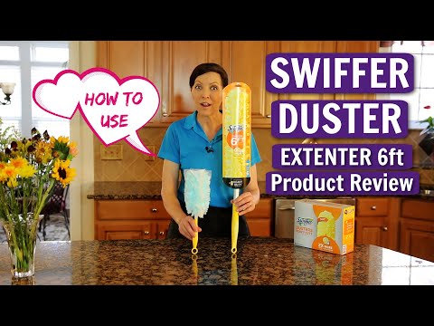 Swiffer Duster 6ft Extender Product Review - See How Deep Cleaning Just Got Easy