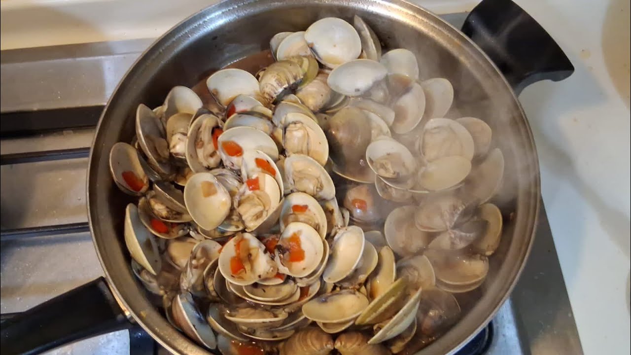 Clams Chinese Recipe - YouTube