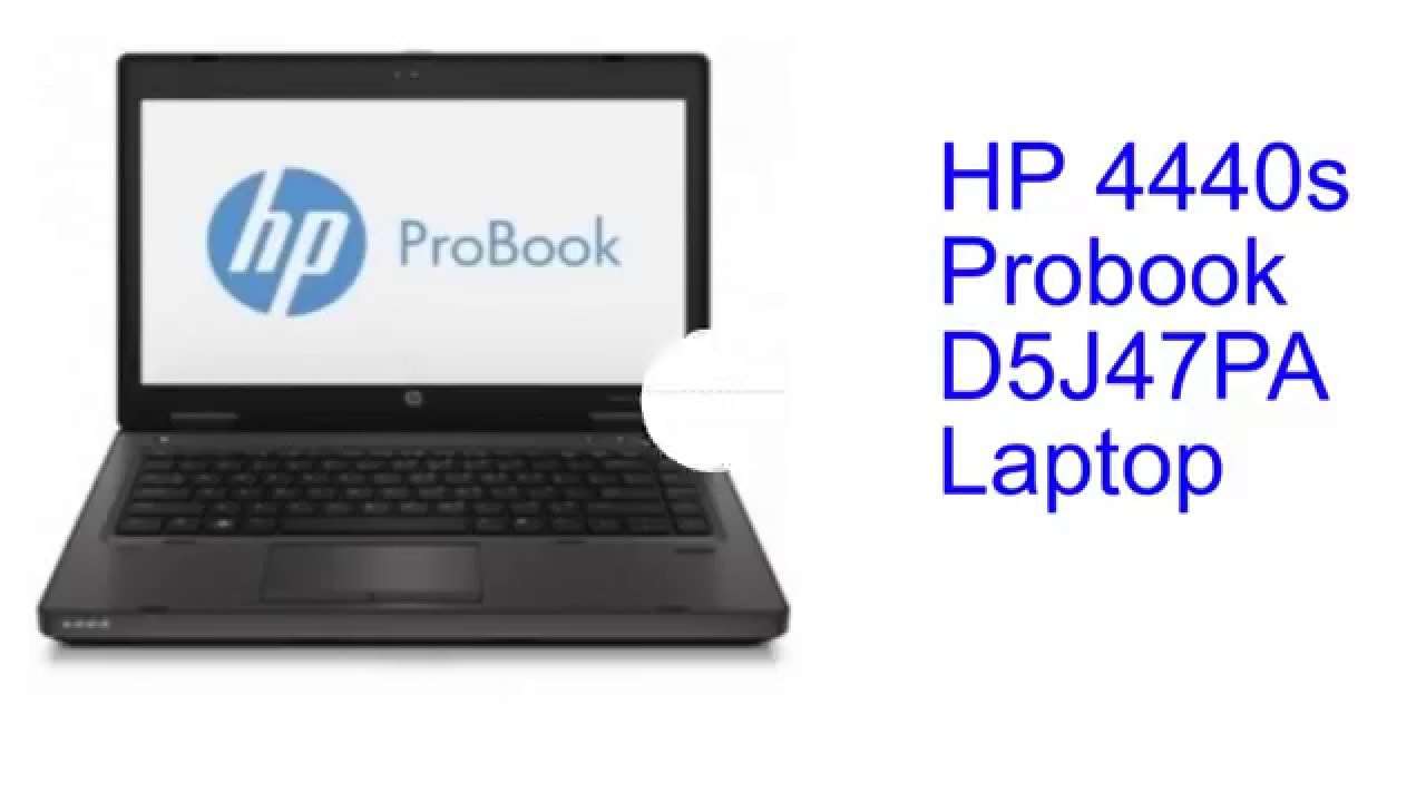 HP 4440s Probook D5J47PA Laptop Specification [INDIA] - YouTube