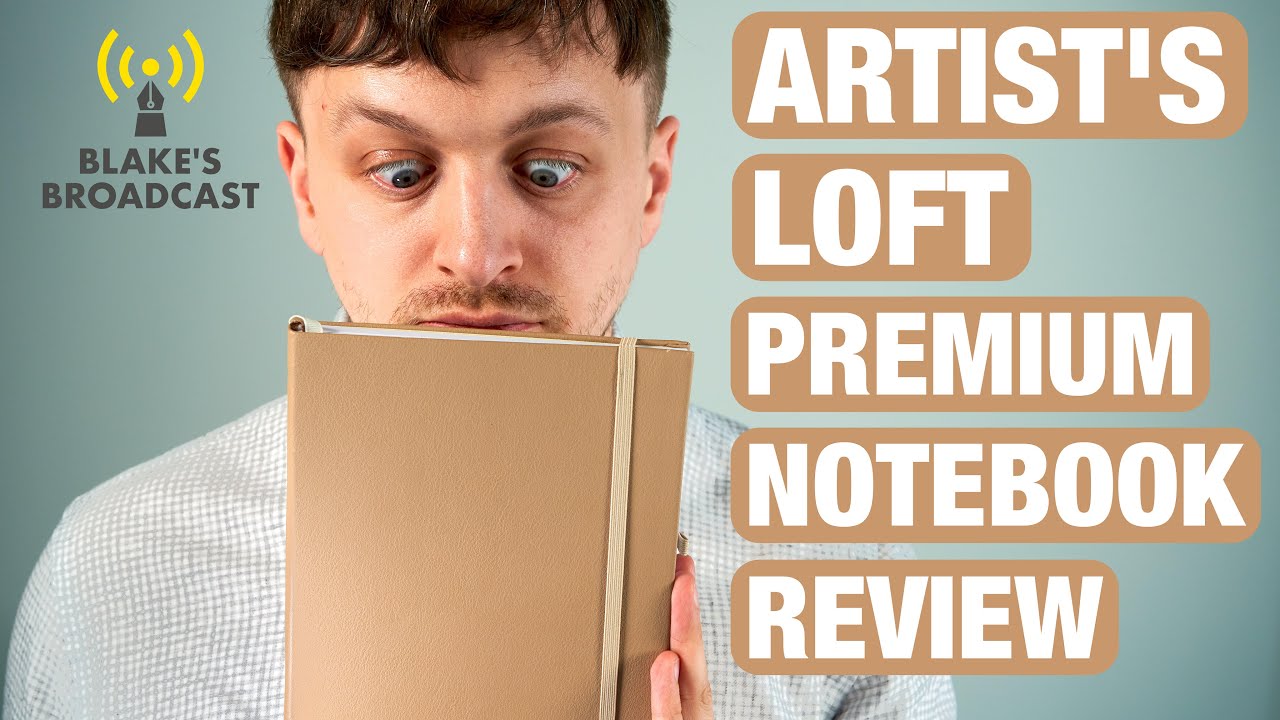 Artist's Loft Premium Notebook Reivew - YouTube