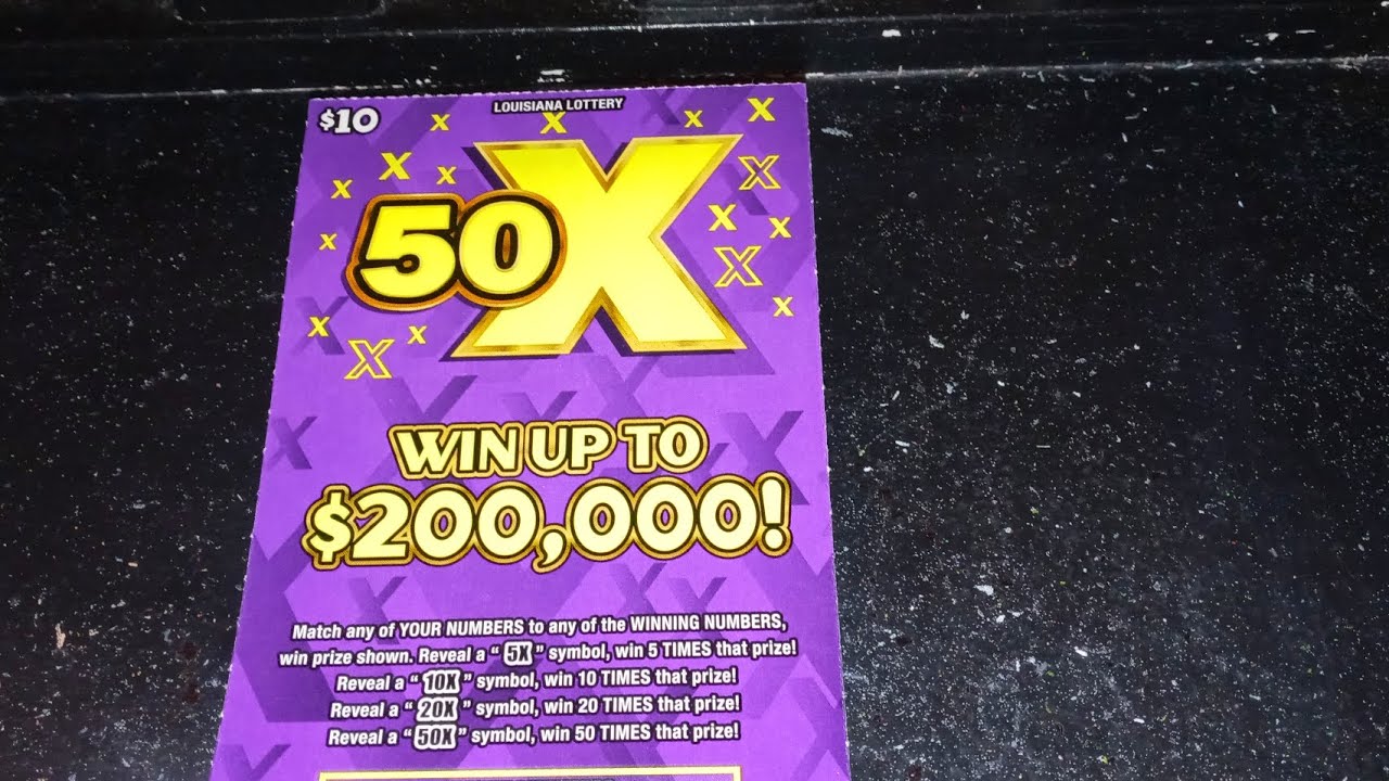 50X LOUISIANA SCRATCH OFF - YouTube