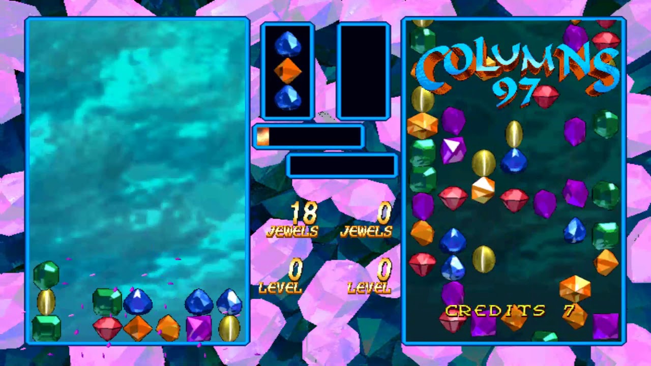 ARCADE MACHINES MAME COLUMNS 97 SEGA 1996 - YouTube