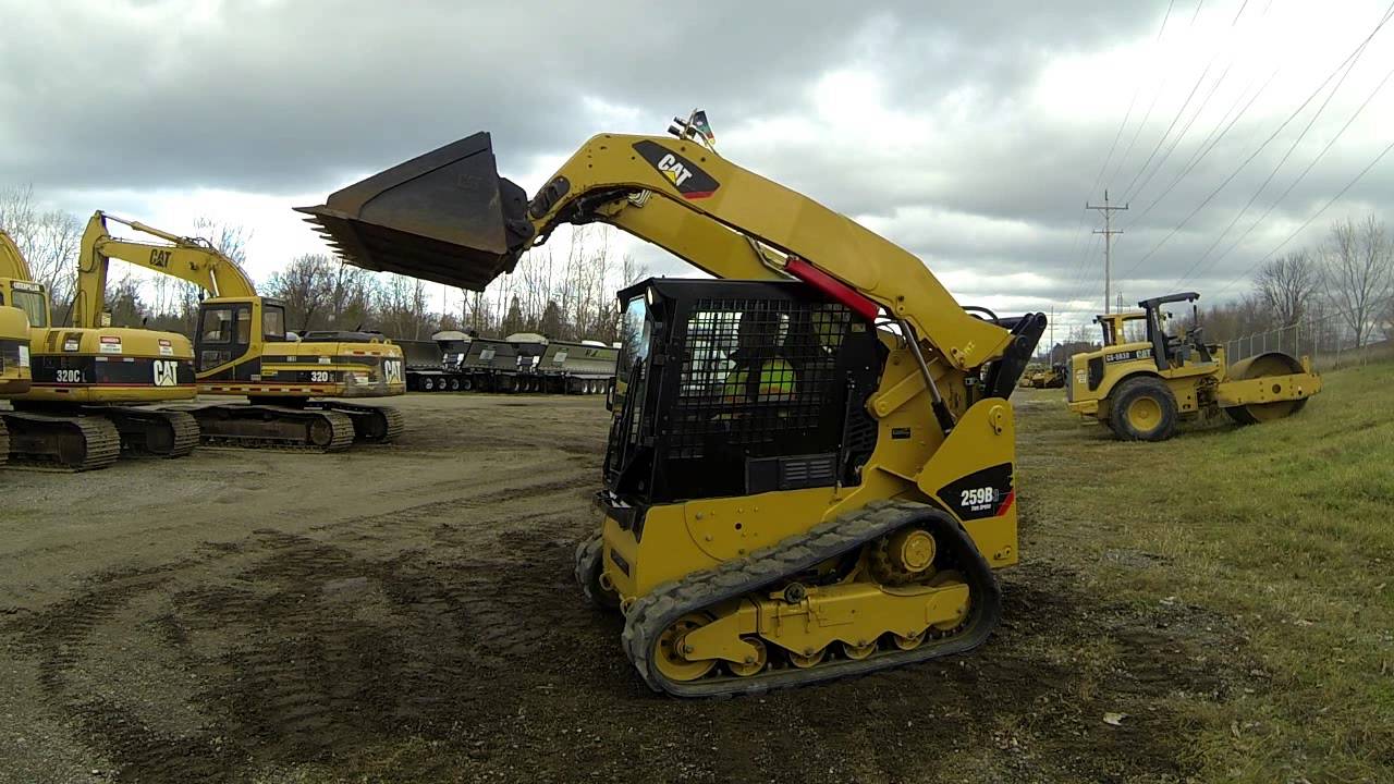 2013 CAT 259B3 MTL - YouTube