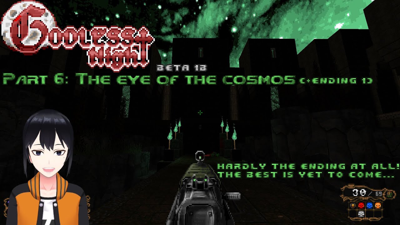 Doom 2 | Godless Night beta 1B, part 6: The Eye of the Cosmos, ending 1 ...