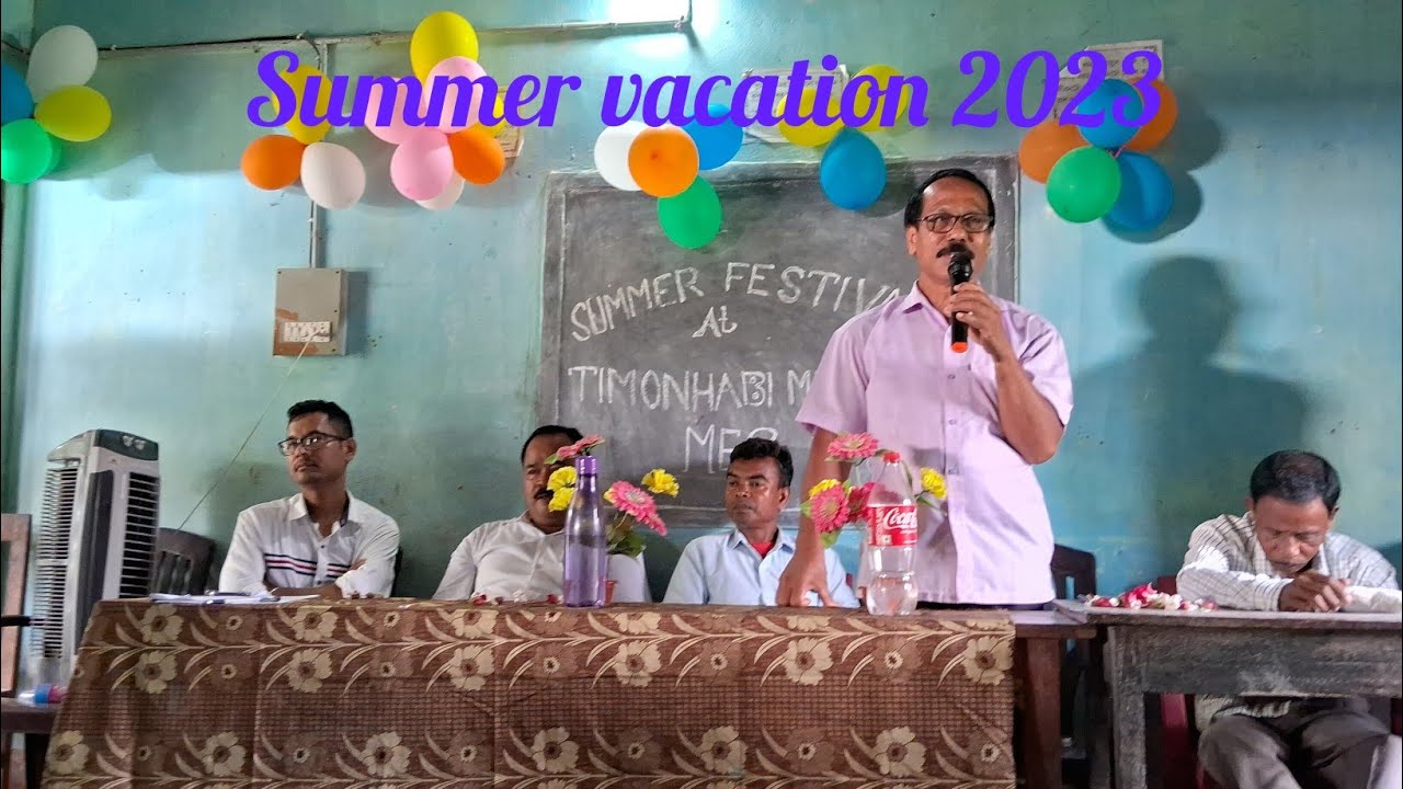 Summer vacation program - YouTube
